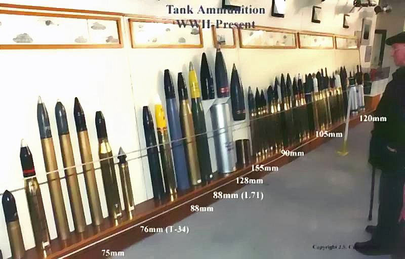 BTW... the size of that Pak 43 88mm round, again - FenderLover - Inmate ...