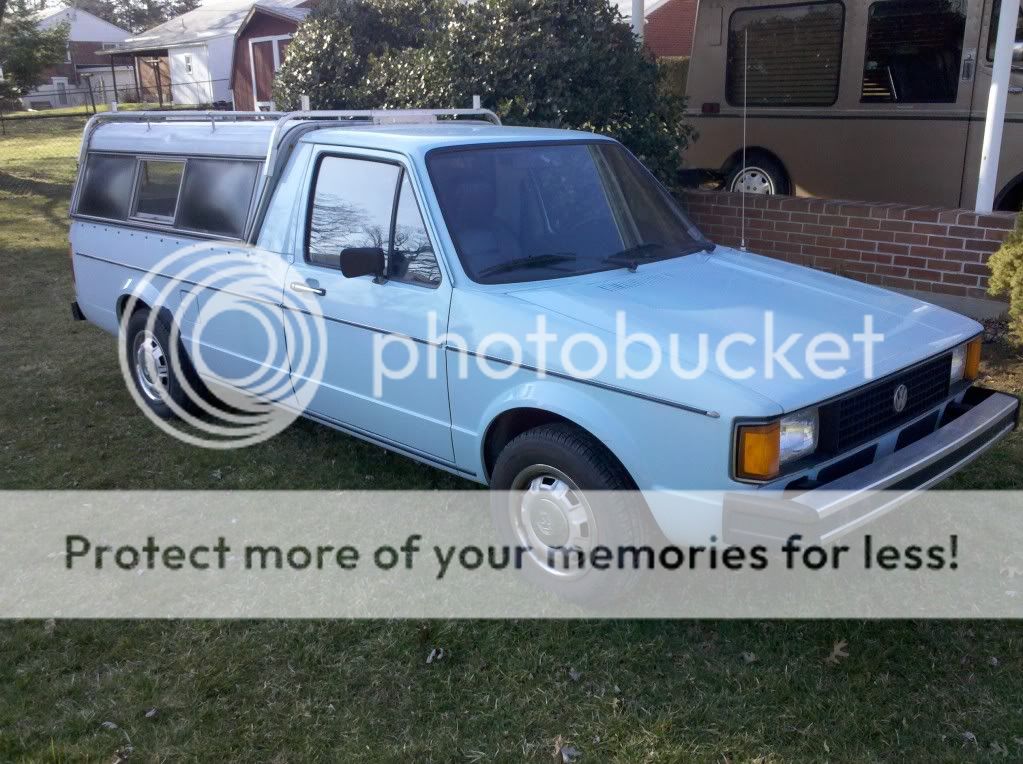 feeler:ft 81 rabbit truck lago blue no orig. paint no rust pa | VW ...