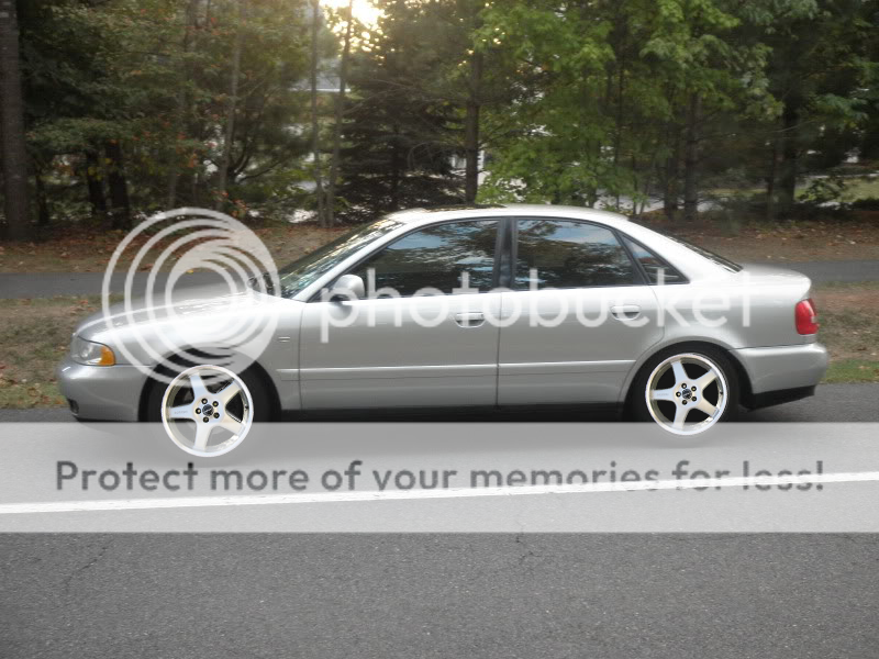 Photoshop request - Silver A4 with 17" Borbet Type E Wheels