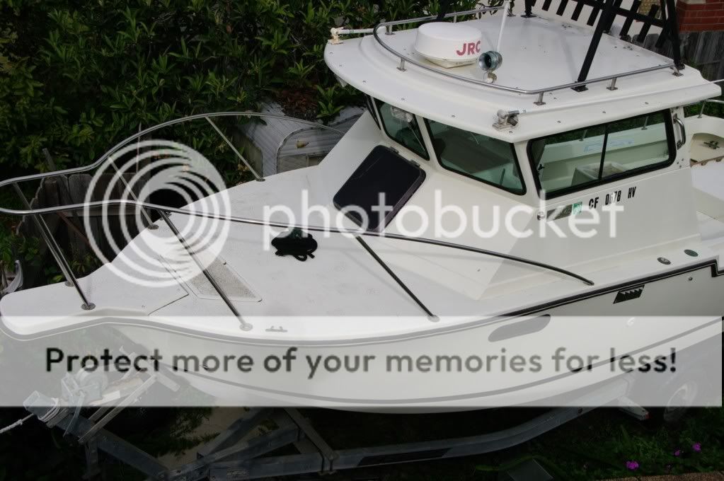 1983 25' FARALLON Whaleback pilot house | Bloodydecks